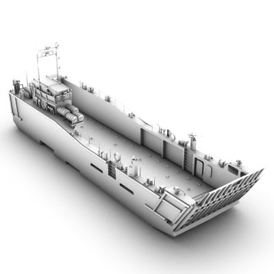 lcu mk10 landing craft 3ds