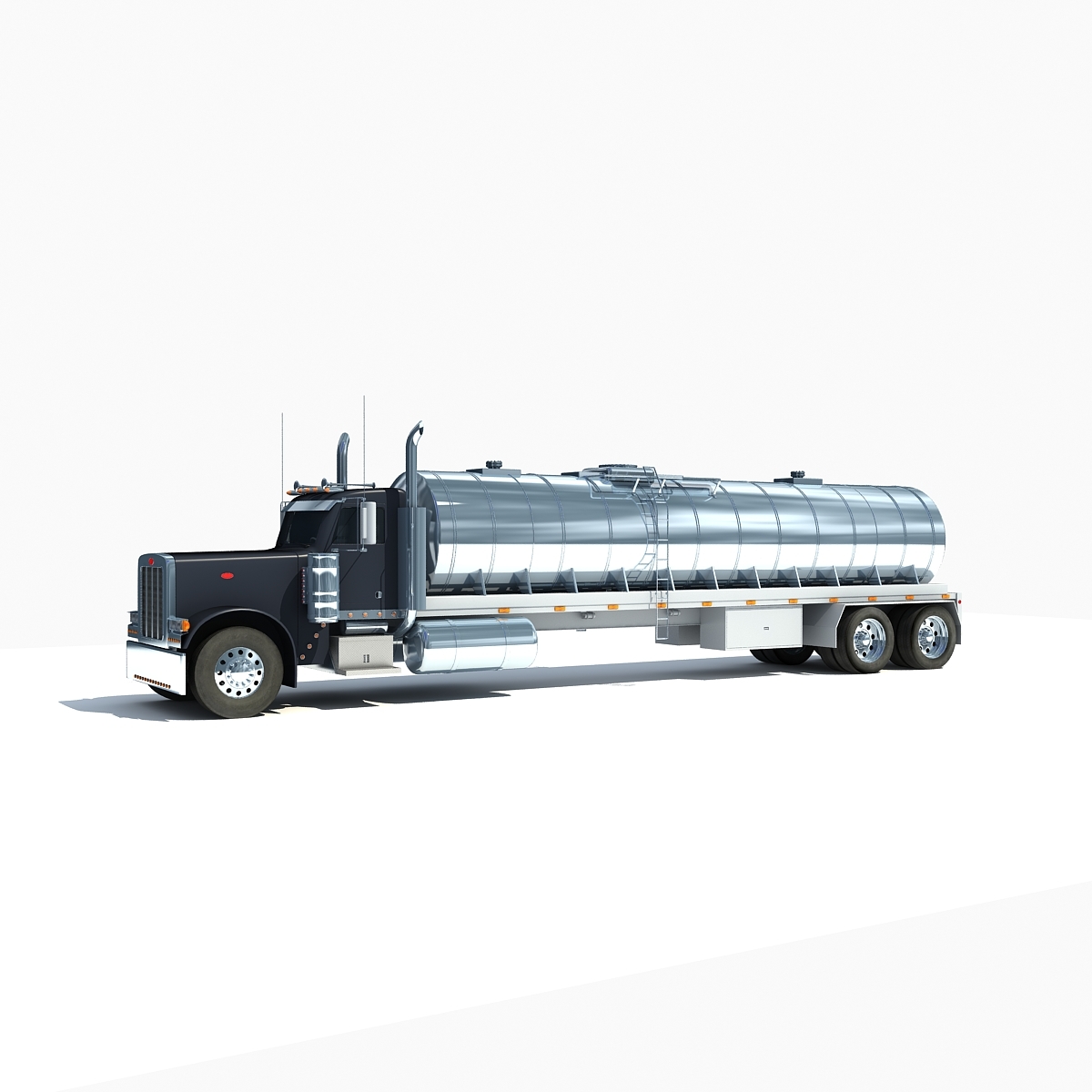 tanker truck 3d model