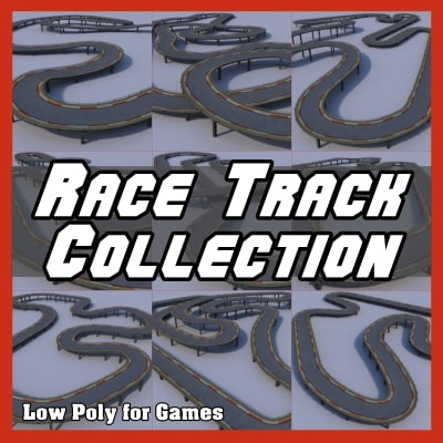car racing track 3ds