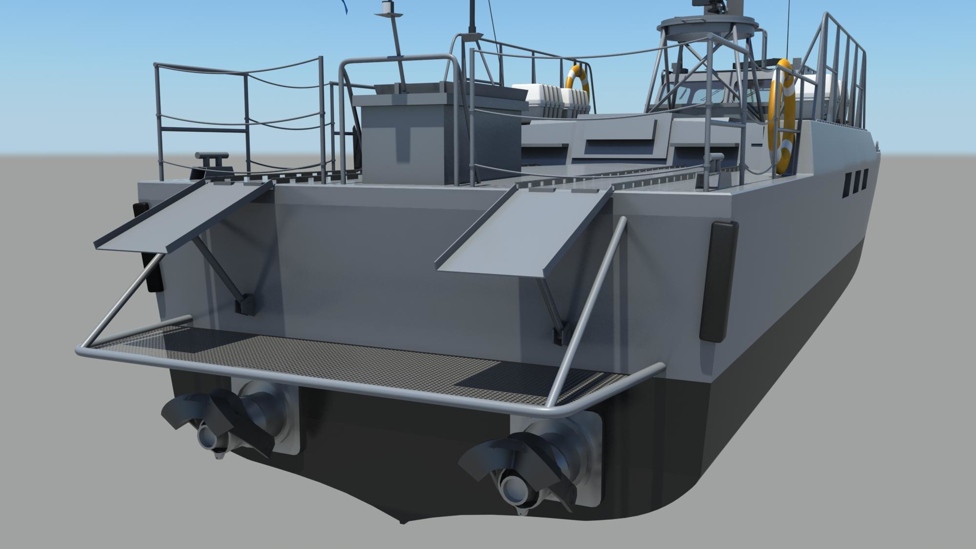 3d combat boat 90 h