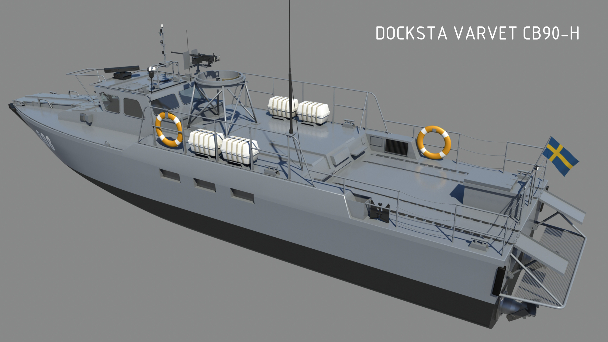 3d combat boat 90 h