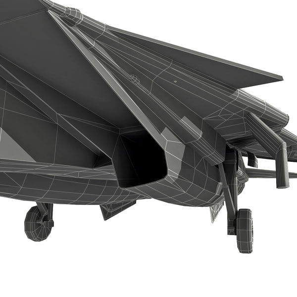 f-14 tomcat low-poly 3d model