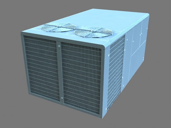 rooftop ac 3d model