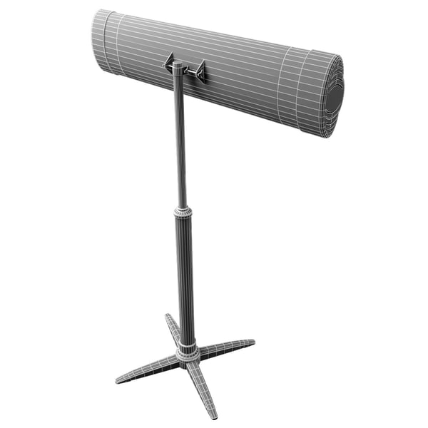 3d model ufo infrared heater