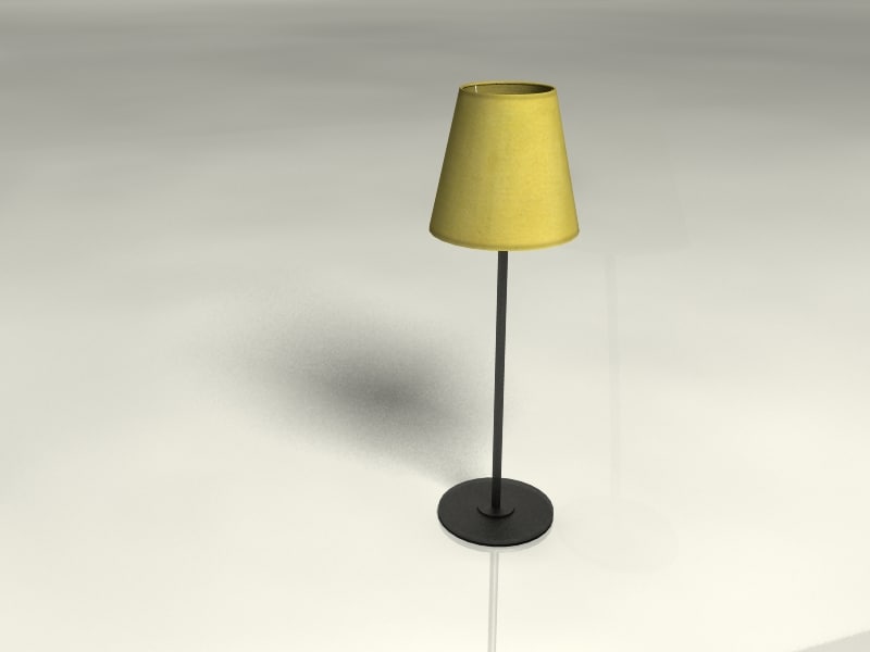 3ds max table lamp