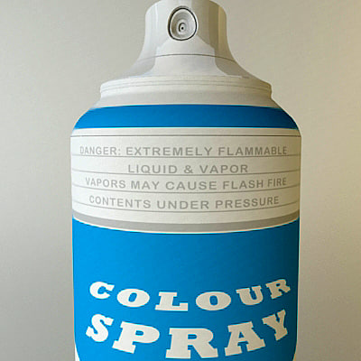 3d pack spray cans