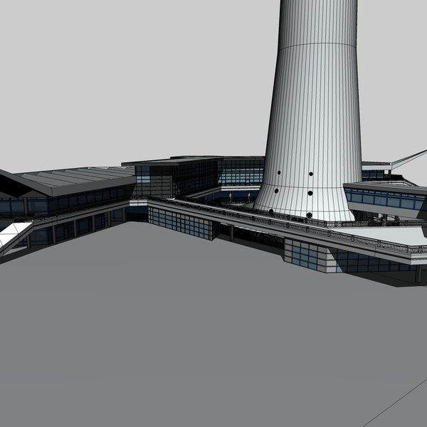 berlin tv tower landmarks c4d