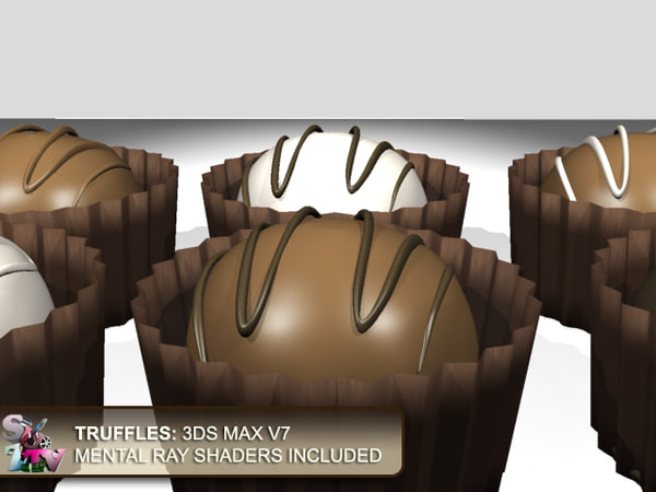 modelo 3d Las trufas - TurboSquid 555296