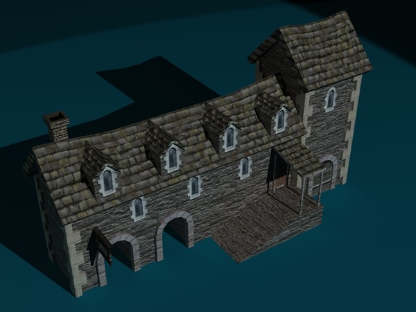 3ds max inn building