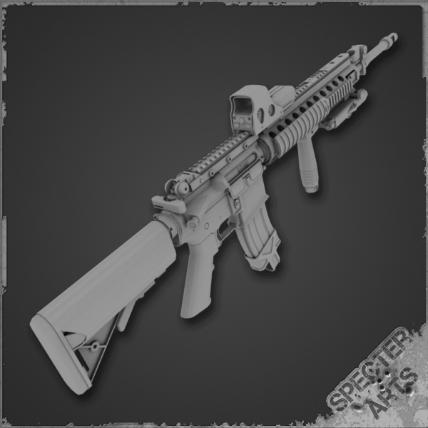 3d ar15 rifle tactical