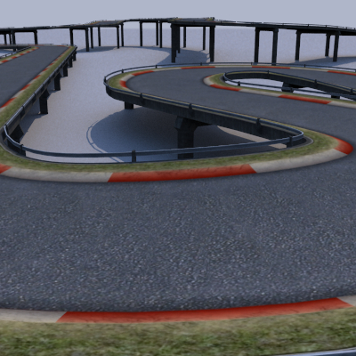 3d race track