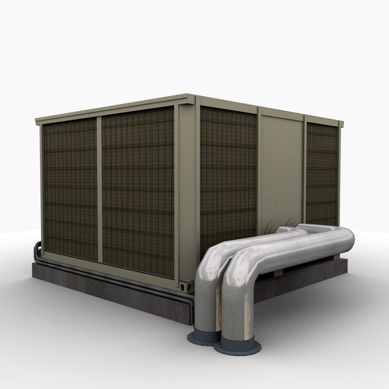 max rooftop hvac chiller