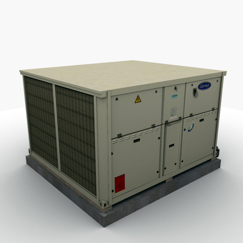 max rooftop hvac chiller