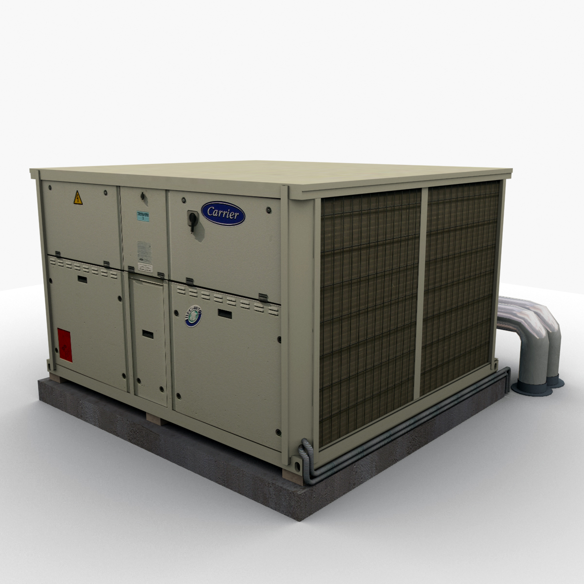 max rooftop hvac chiller