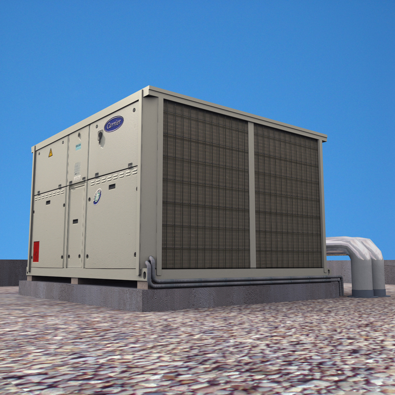 max rooftop hvac chiller
