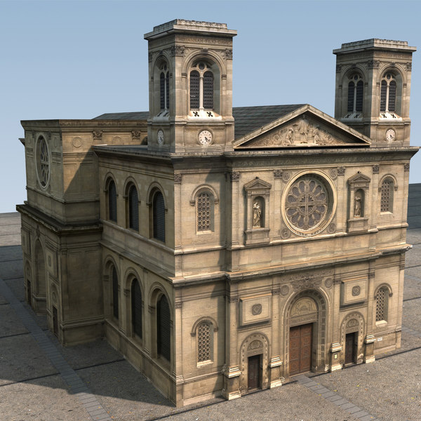 Catholic Church 3D Models for Download | TurboSquid