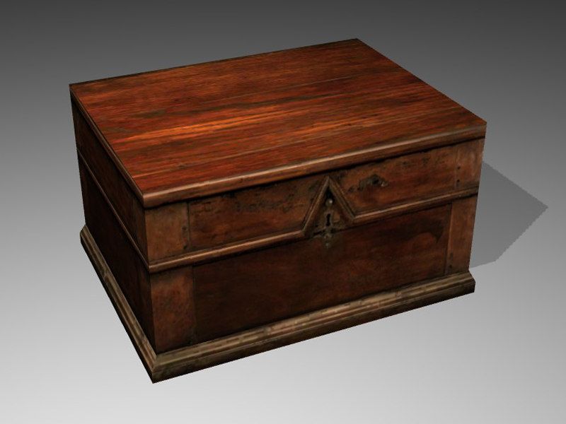 medieval box 3d 3ds