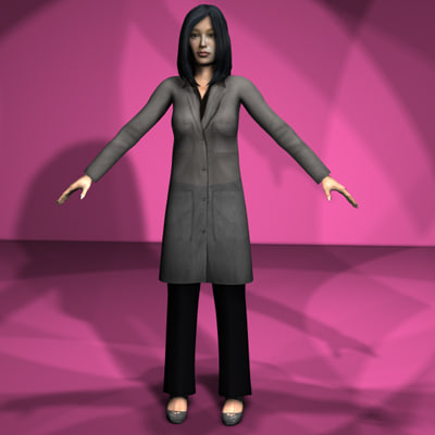 body character 3d model