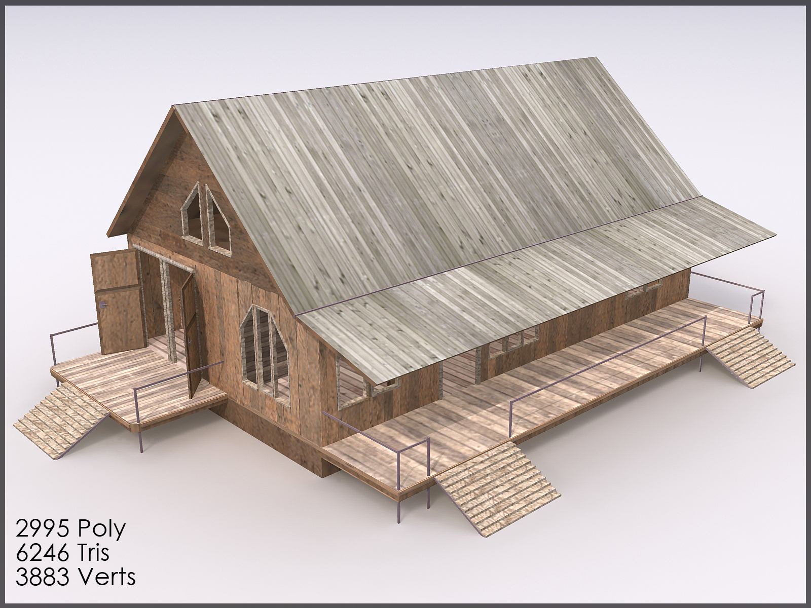 3d cottage interiors