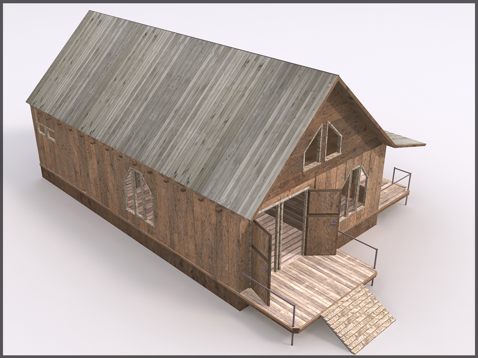 3d cottage interiors