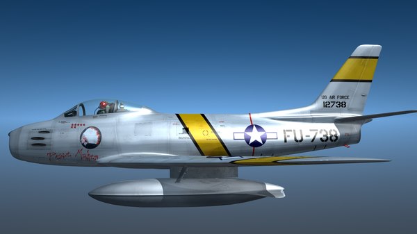 F86 세이버 3D 모델 - TurboSquid 559679