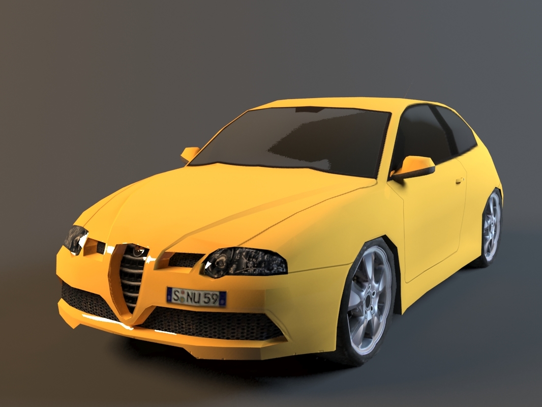 3d alfa romeo 148 gtr model