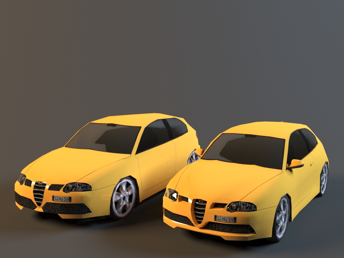 3d alfa romeo 148 gtr model