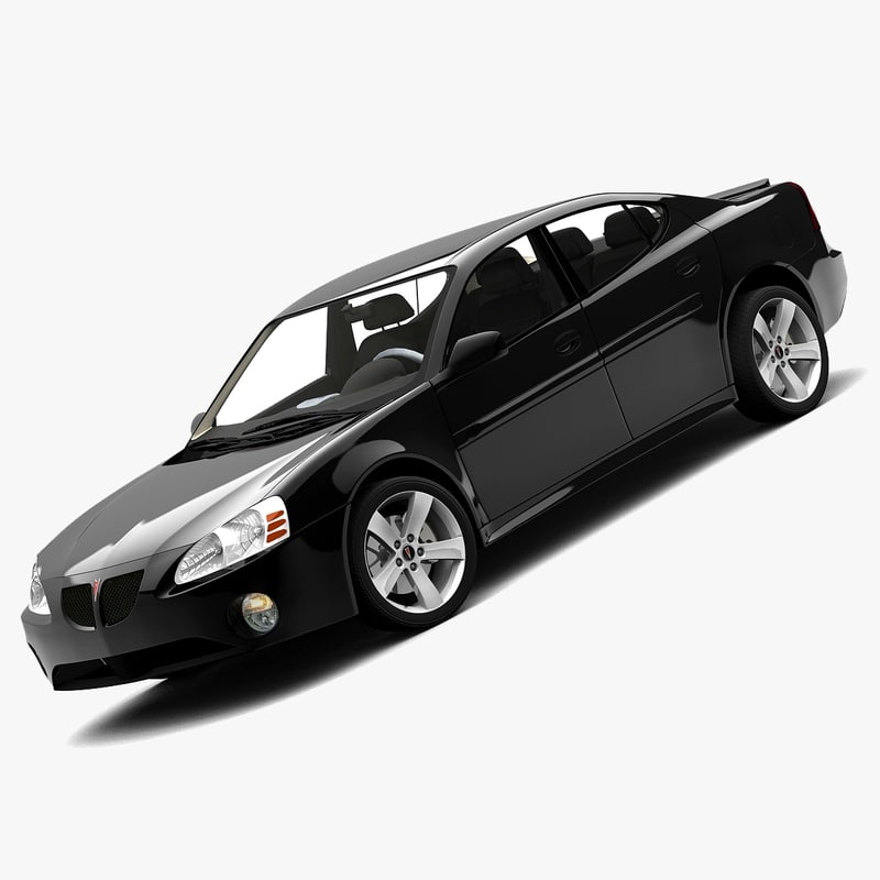 3d pontiac grand prix 2008 model