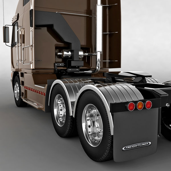 3d model freightliner argosy