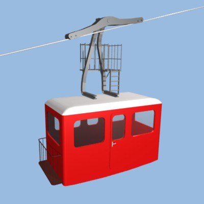 Teleférico 3D Modelos para Descargar | TurboSquid