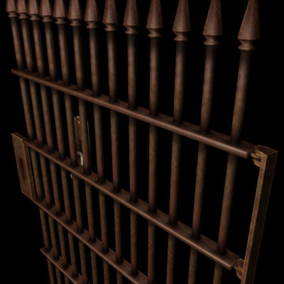 3ds medieval gate lock