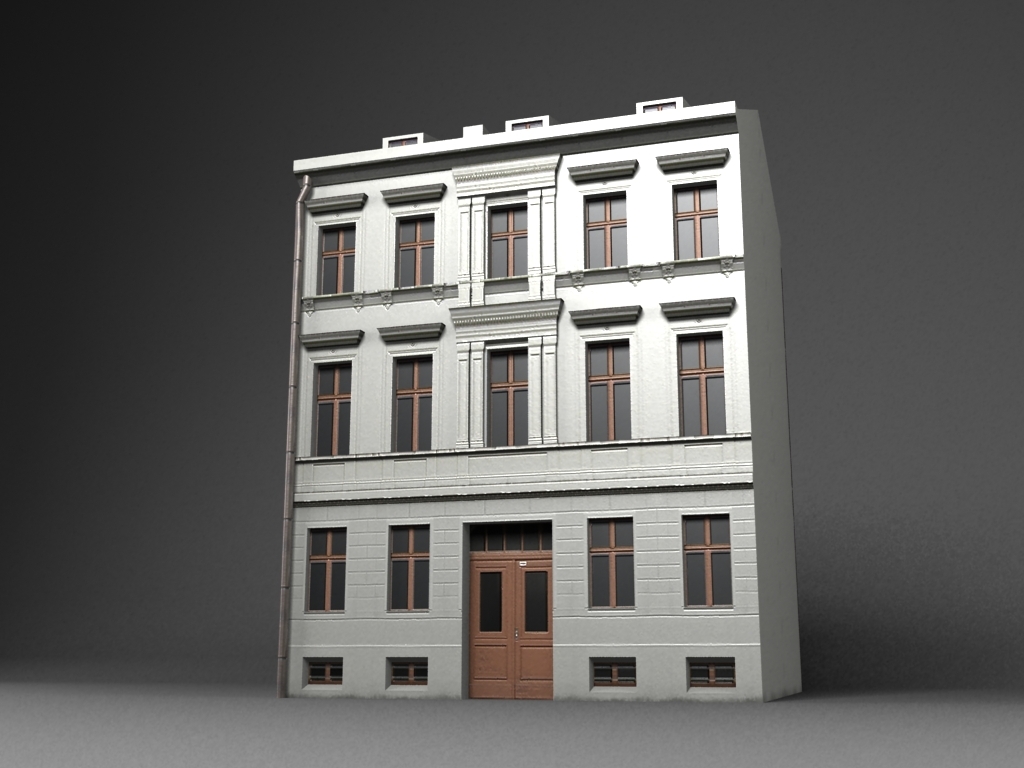 building games 3d model