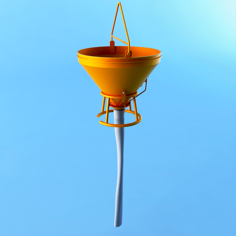 3d concrete bucket
