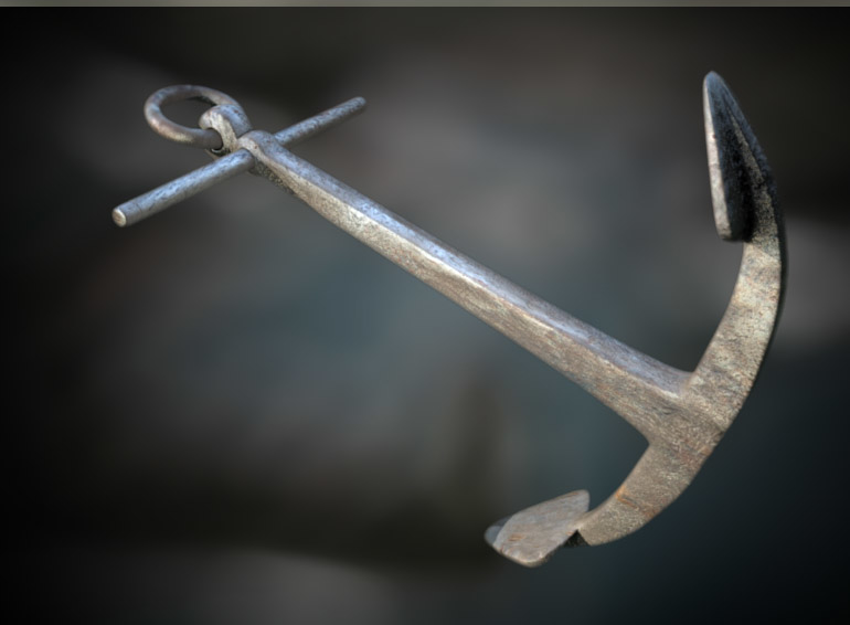 modelo 3d Ancla - TurboSquid 559208