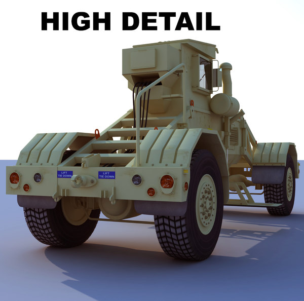 husky detection military vehicle 3d max