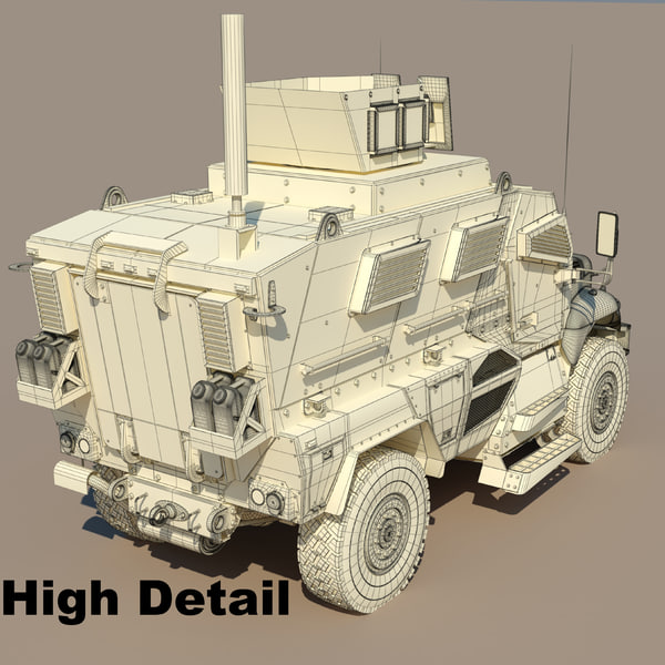 3d mrap vehicles caiman buffalo