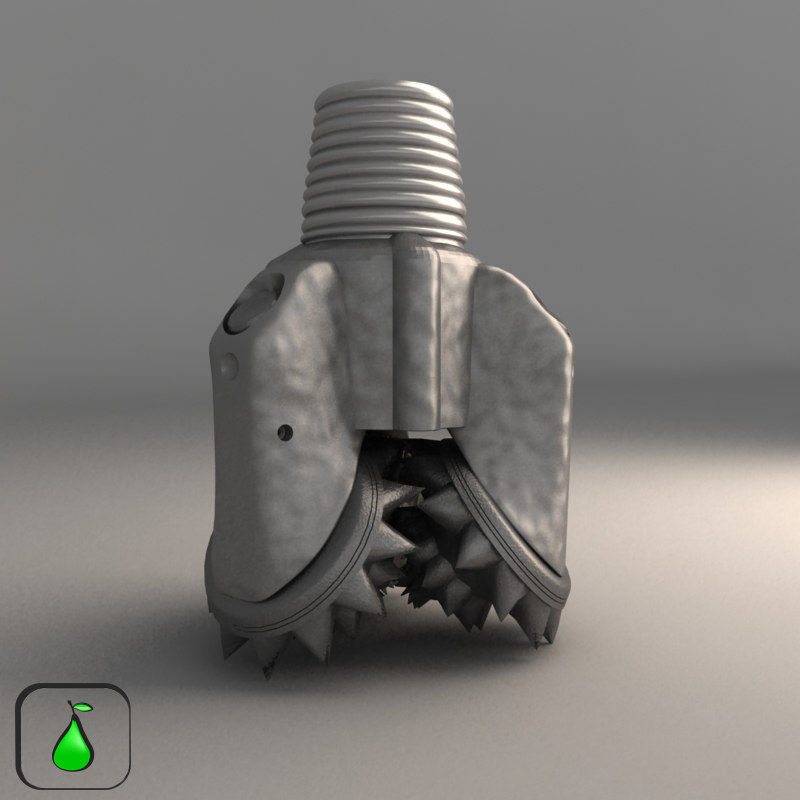 milled tooth tricone drill bit 3ds