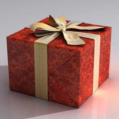 present box 3d model