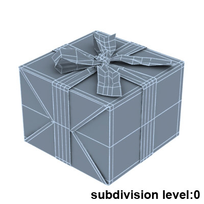 present box 3d model