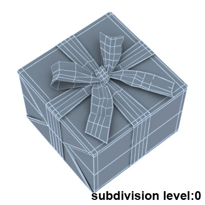 present box 3d model
