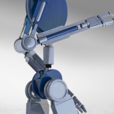 maya robot humanoid functional