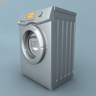 3d model washer frontal