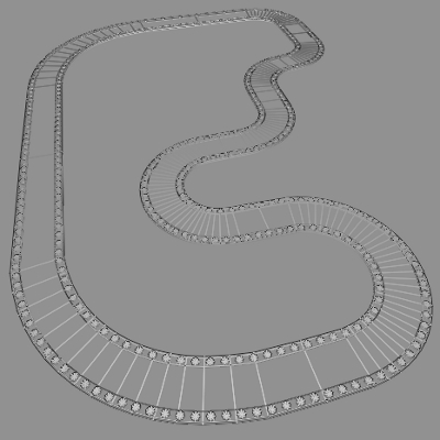 3d go-kart track