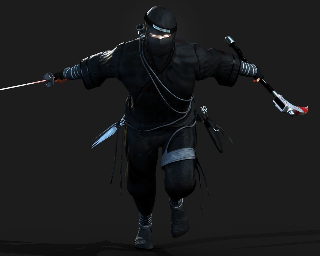 ninja katana weapons ma