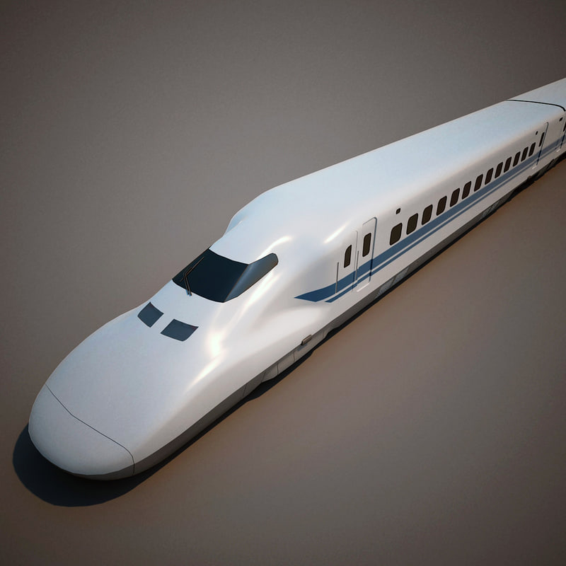 3ds high-speed train shinkansen 700