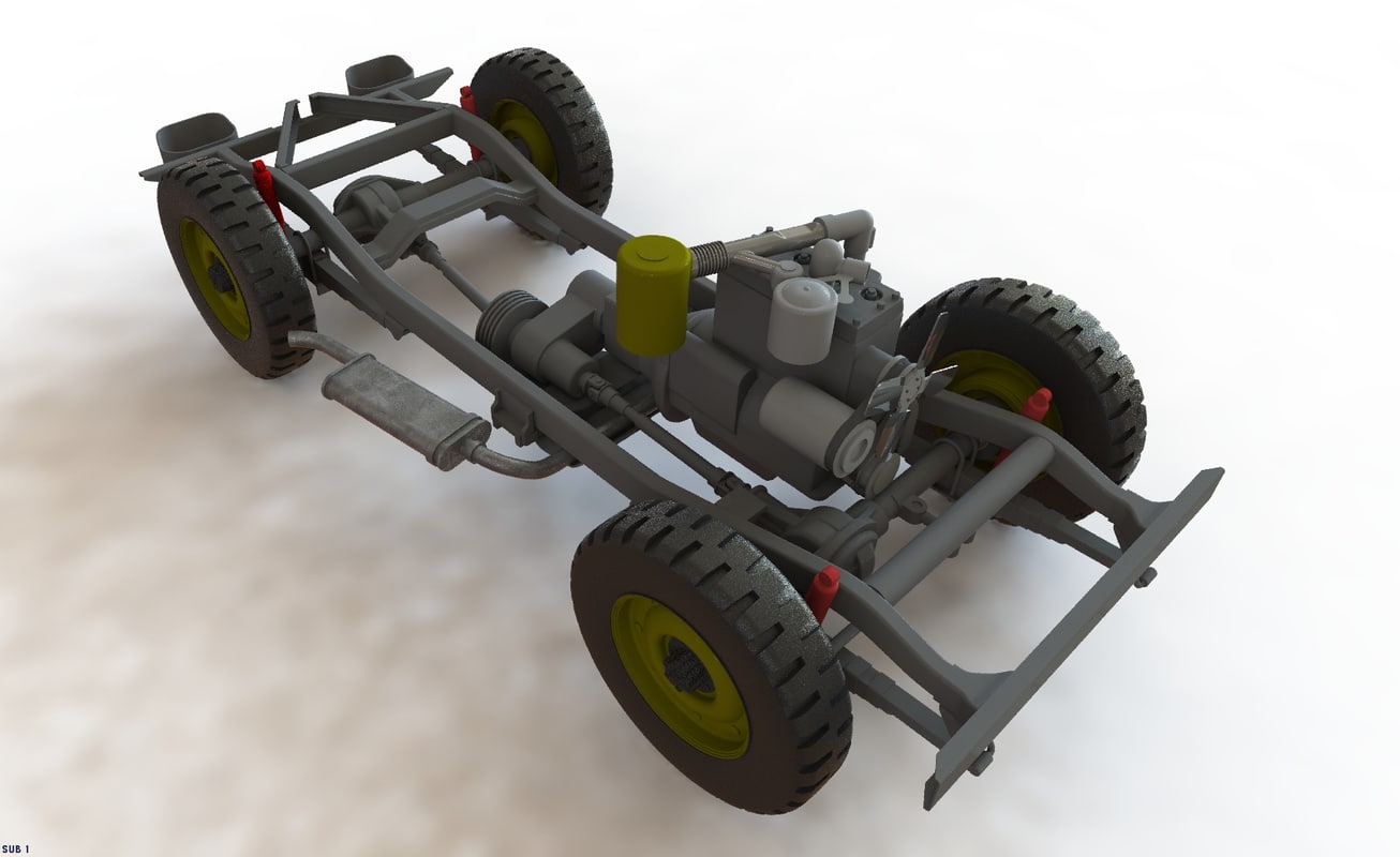wrl willys jeep chassis