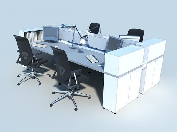office table 3d model