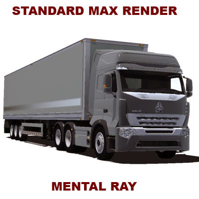 maya chinese truck howo a7