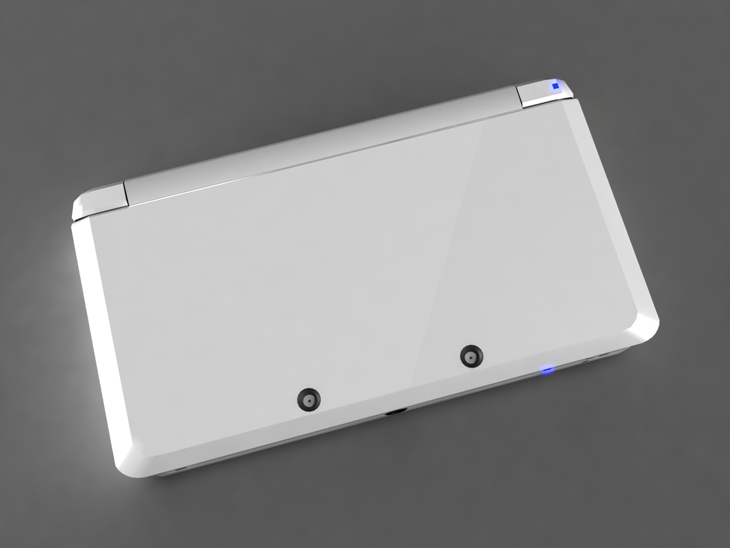 nintendo ds 3d model