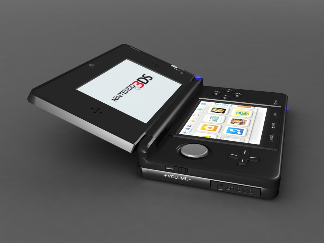 nintendo ds 3d model